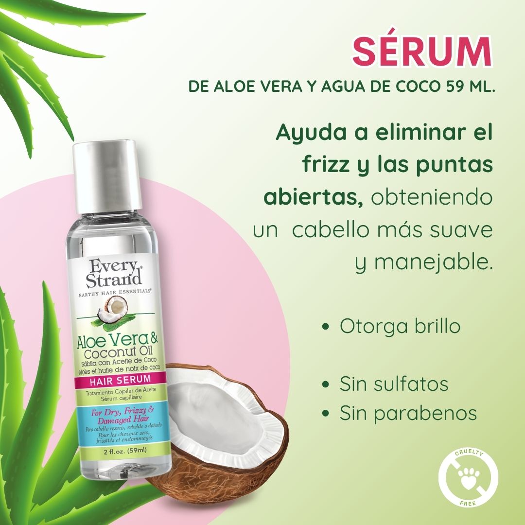Tratamiento Aloe Vera & Agua de coco Every Strand – GD3MX