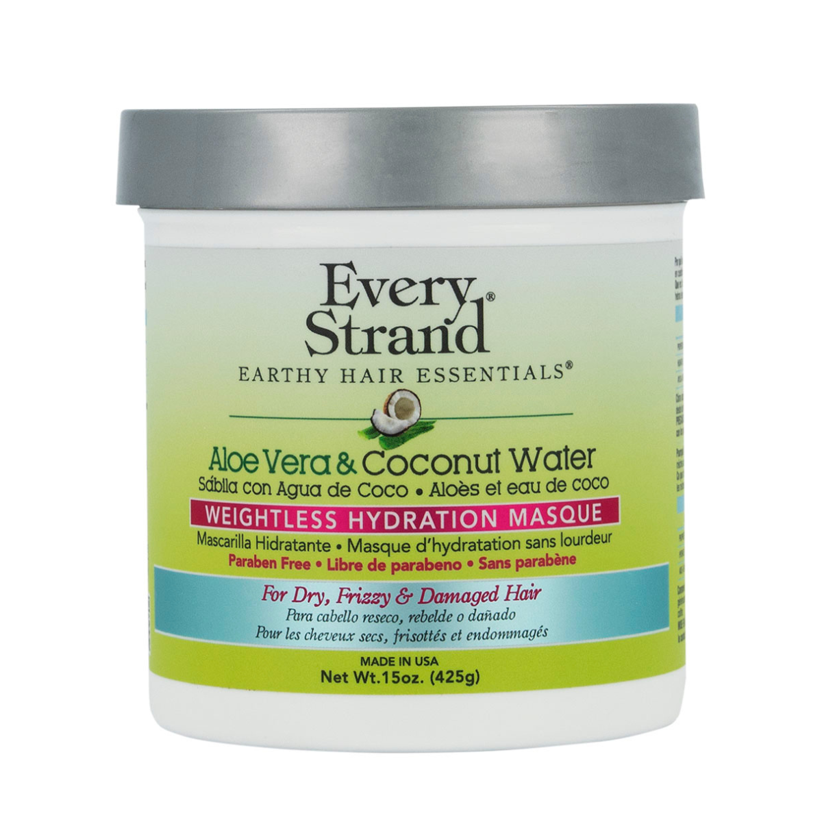 Mascarilla Aloe Vera & Agua de coco Every Strand – GD3MX